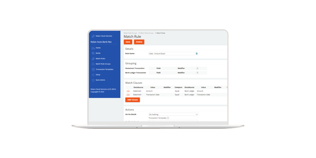 Automated Bank Reconciliation Tool | ERP Solutions | Nolan